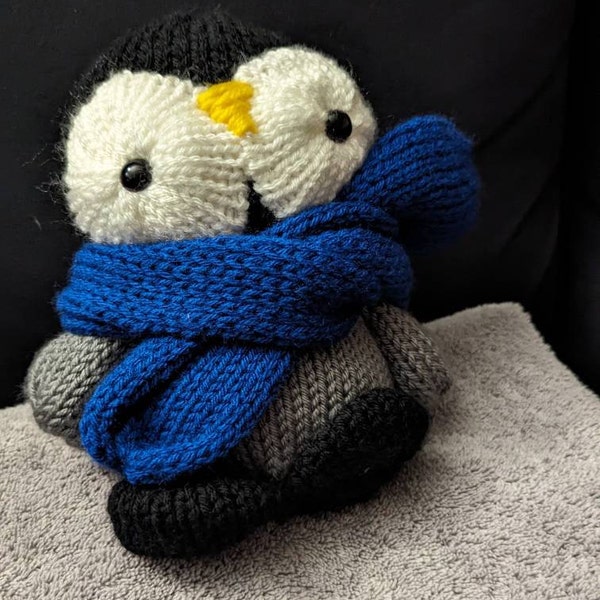 Baby Penguin - Circular Knitting Machine Pdf Pattern - Sentro Addi ...