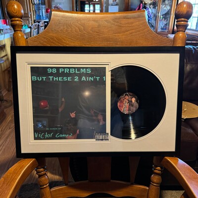 12 Vinyl Record Mixtape Two Sided, Black, Fully Custom Songs Your ...