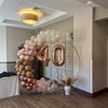 THREENAGER Letter Balloon Banner - 10 Color Options - 3rd Birthday ...
