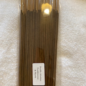 Organic Frankincense Incense Sticks Temple Grade - Etsy