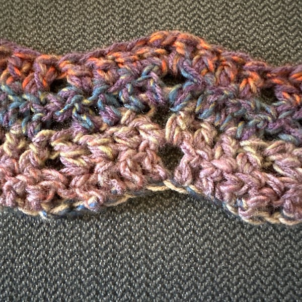 Crochet Pattern / Crochet Blanket / Chevron Stitch / Mandala Yarn ...