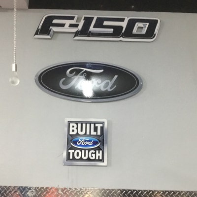 Built Ford Tough Metal Art Wall Sign - Etsy