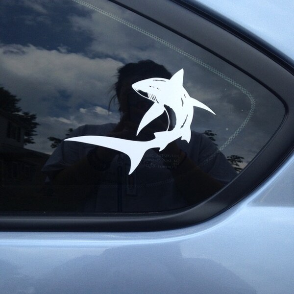 Shark Decal MacBook Decal, Shark Week, Laptop Decal, Laptop Sticker ...