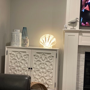 Nautilus Shell Light Tonna Shell Light Coastal Seashell Light Conch ...