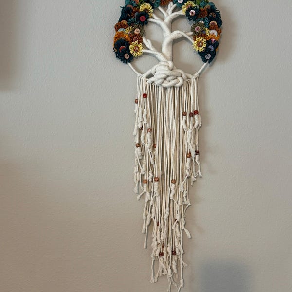 Ojos, 16.5 Inch Woven Mandala, Ojo De Dios, Eye of God, Yarn Mandala - Etsy