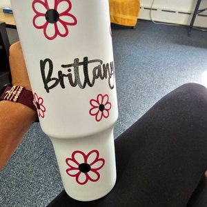 Stanley Stickers, Flowers Decals Sheets, Stanley Accessories, Tumbler ...