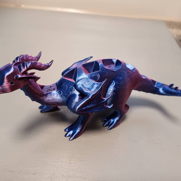 Shimmer Dienosaur Stegosaur Dice Holder Dungeons and Dragons Dice ...