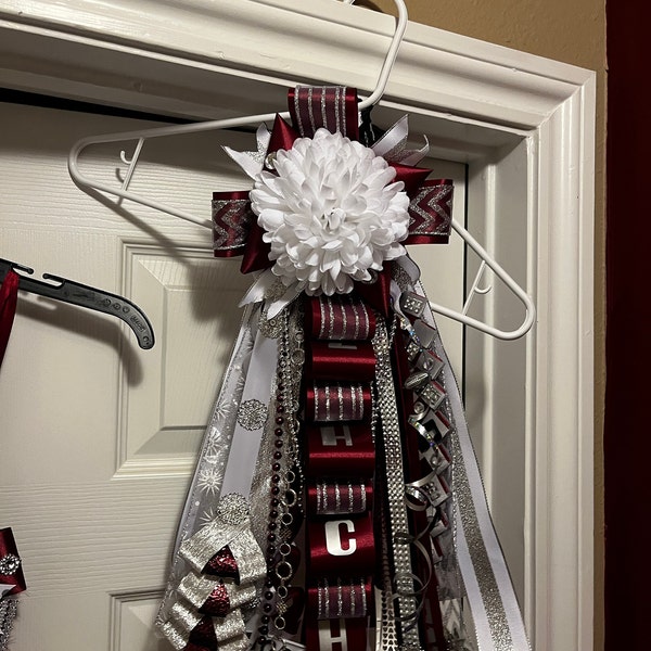 Homecoming Mum Pre-made Fancy Ribbons - Disco Ball & Loop Ribbon FREE ...