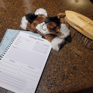 Horse Riding Binder Journal Equestrian Journal Horse Training Log ...