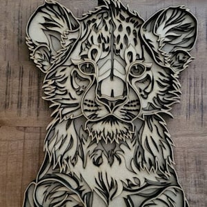 Layered Sea Turtle Laser Cut 3D File SVG Instant Download Vector ...