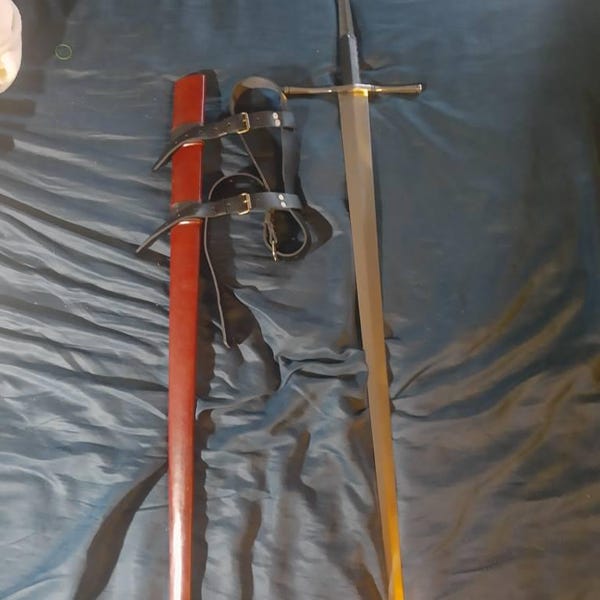 15” Blade Hand-forged Pippin Replica Sword | Custom Engraving | Full ...