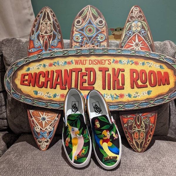 Maleficent Custom Vans Shoes Made to Order Sneakers Handpainted ...