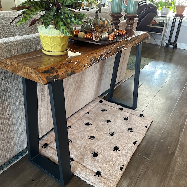 H 28 Inch Trapezoid Console Table Legs, 1 Pair, #SS230 - Etsy