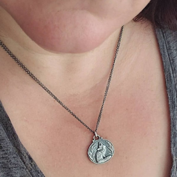 Fluffy Fox in the Ferns by Carrie Nunes Jewelry - Etsy