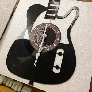 Vinyl Record Wall Clock FREE SHIPPING in USA Vintage | Etsy