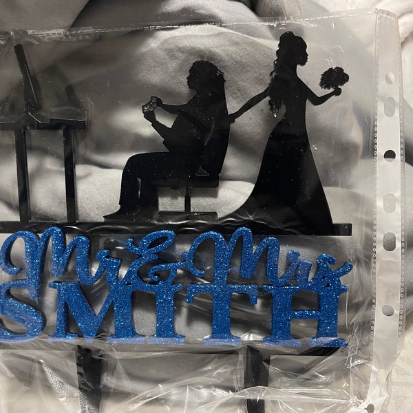 GAME OVER Cake Topper, Gamer Wedding Cake Topper, Video Game Wedding ...