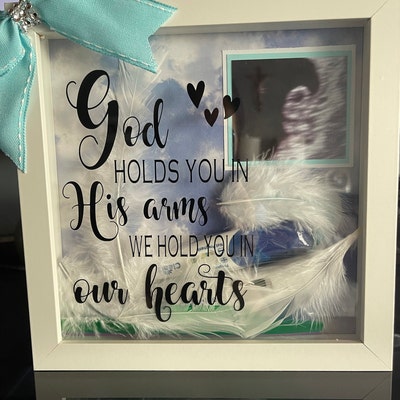 Memorial Shadow Box, Picture Shadowbox, Custom Memorial Gift, Memorial ...