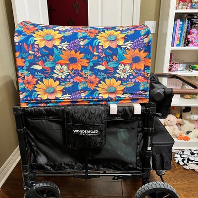 UPF50 Custom Mesh-sided Full Canopy Wonderfold, Rainbow Baby, Joymor ...