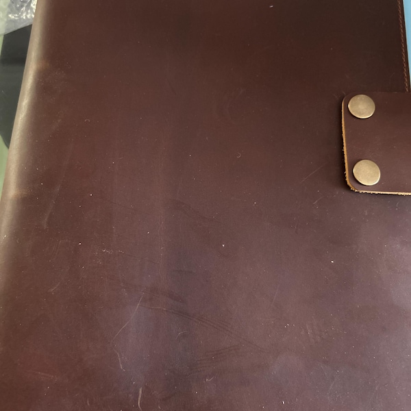 Personalized Leather Binder Cover,2-ring/3-ring/4-ring,size A4 Leather ...