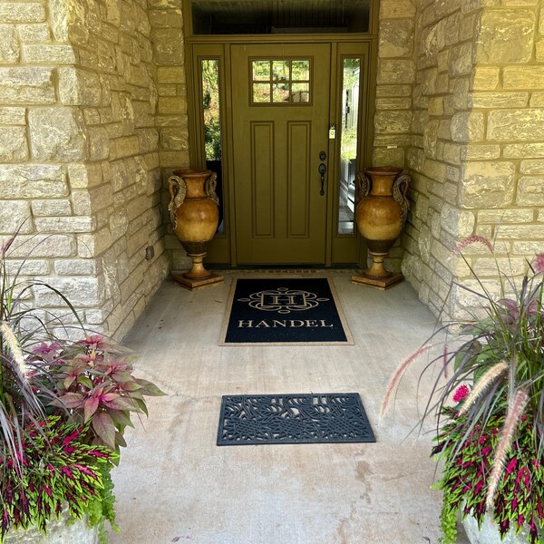 The Most Durable and Elegant Custom Door Mat Available. Infinity Custom ...