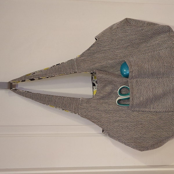 Minimalist Bag Sewing Pattern | Pentagonal Shoulder Bag Sewing Pattern ...