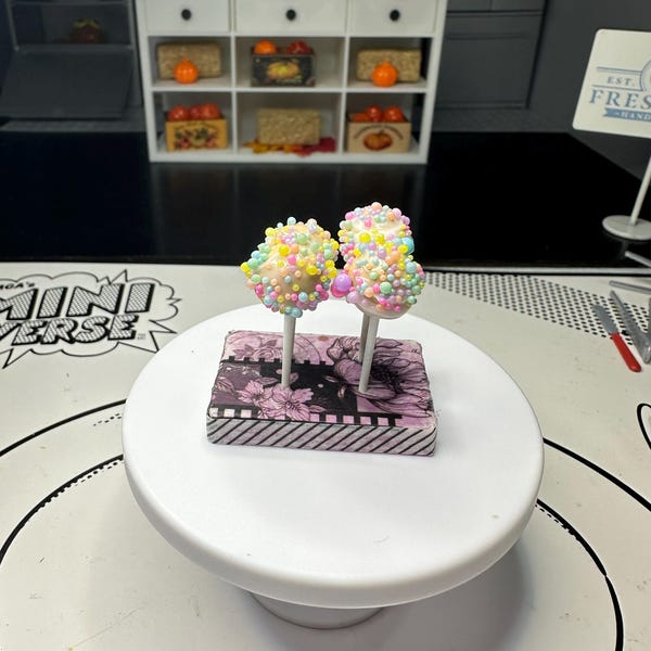 Miniature Cake Pop Party - A Miniverse Inspired Remix - Etsy