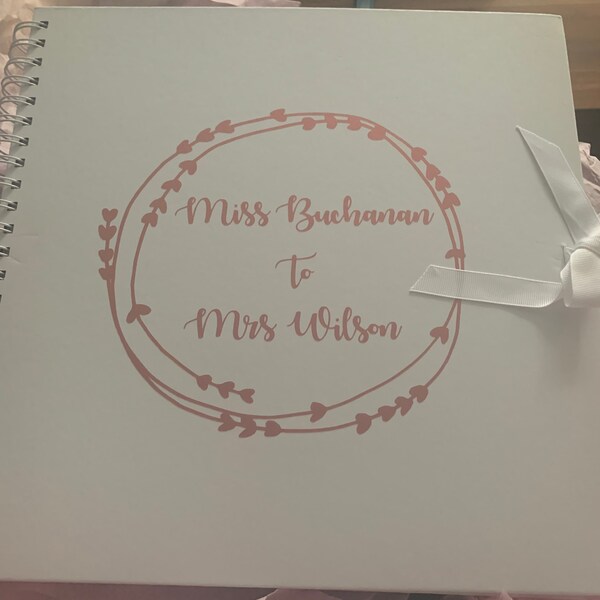 Personalised Hen Do Memory Book, Lots of Font Colours, Photo Book ...