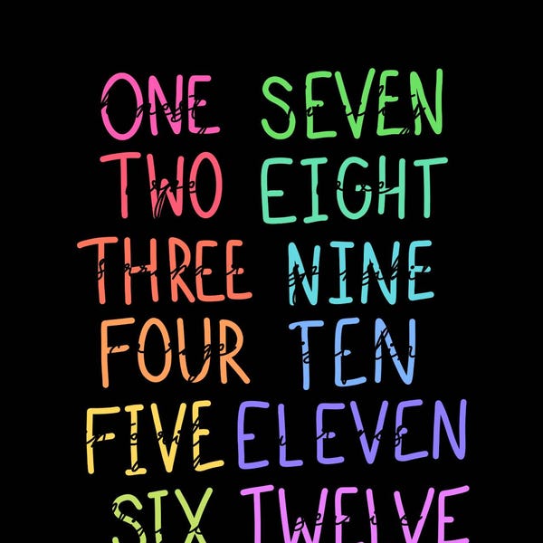 The 12 Steps of Recovery AA NA Cute Colorful Printable File PNG 8.5x11 ...