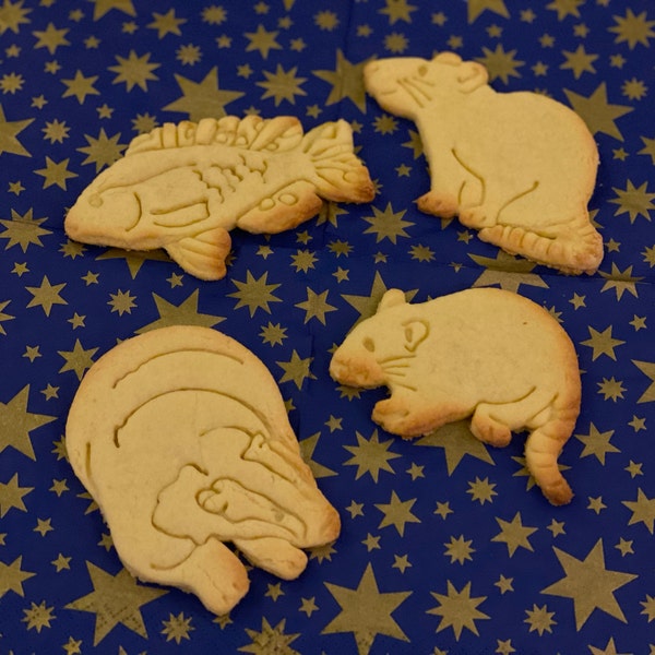 Rats Rat Rodent Cookie Cutter Pastry Fondant Dough Biscuit - Etsy