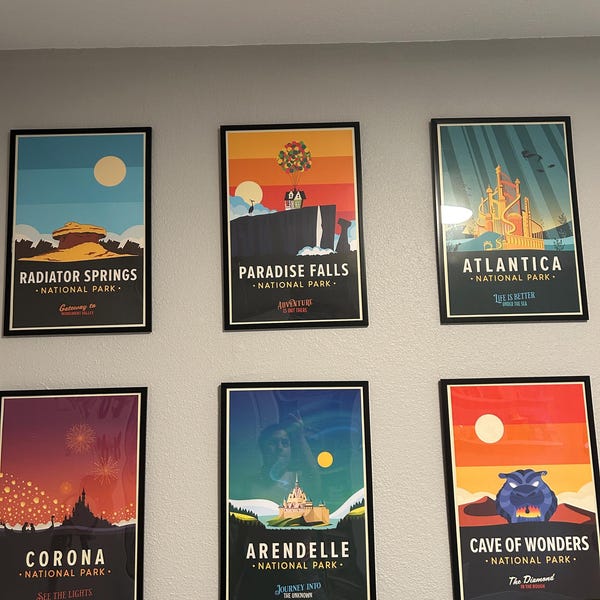 Disney National Park Posters, Disney Posters, Disney Location Posters ...