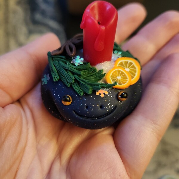 PRE-ORDER Frosted Sugar Cookie Frog | Handmade Polymer Clay Frog ...