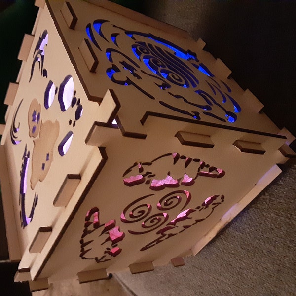 Super Smash Light Box, Video Game Home Decor, Gamer Gift Idea, 90s ...