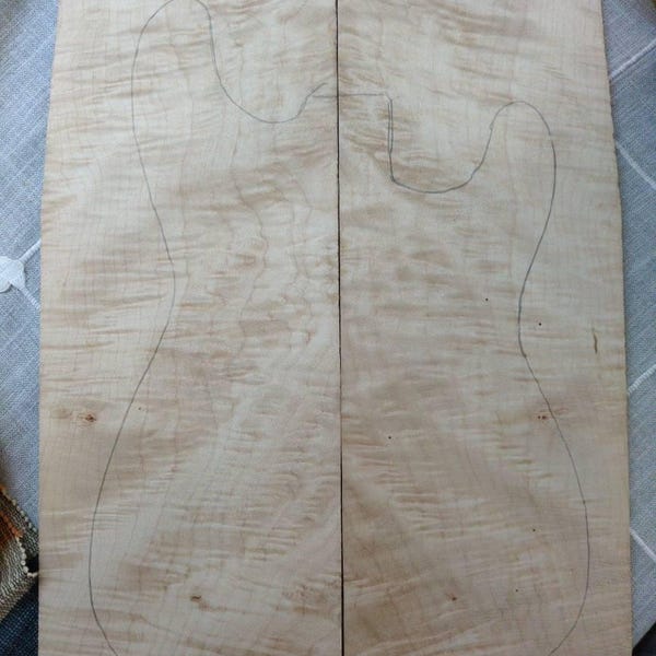 Figured Maple Boards (quilt, Flame, Burl, Spalt, Plain) - Figured Maple ...