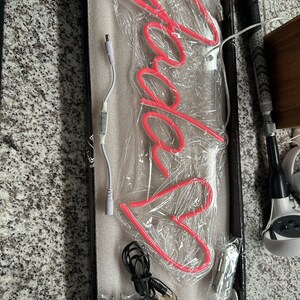 Custom Neon Sign Neon Sign Personalized Gifts Wedding Signs Family Name ...