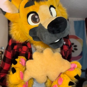 NEW Dino Nuggies Dinosaur Chicken Nugget Fursuit Prop Plush Pillow - Etsy