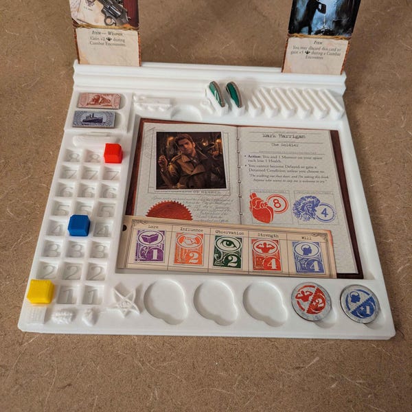 Eldritch Horror Player Dashboard(with 3 Tracker Cubes) - Etsy