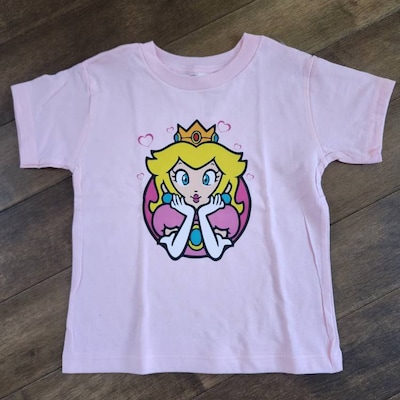 Super Mario Nintento World Shirt, Super Mario and Princess Peach Couple ...