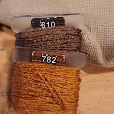 DMC Floss Labels Solid Color, Floss Image and White. - Etsy