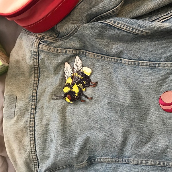 Epic Bumble Bee Bombus Polaris Steam Punk Iron on Patch - Etsy