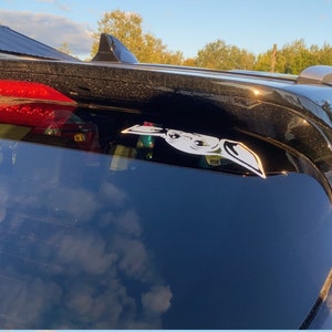 Labyrinth Car Decals in White | Etsy