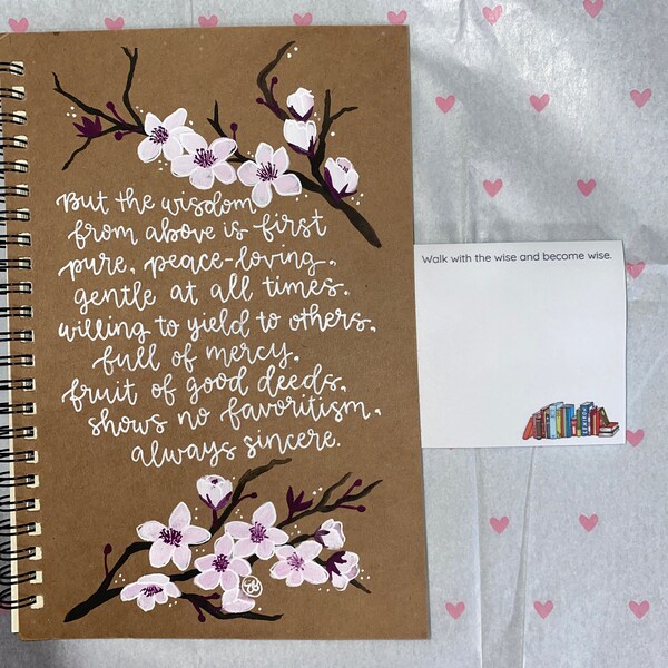Personalized Sticky Notes With Book Design and Custom Text // 3"x3 ...