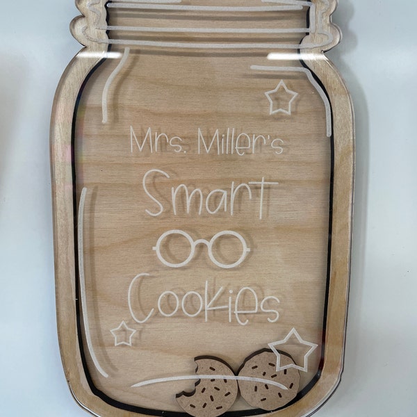 Smart Cookies, 24-50 Cookies, Reward Jar - Etsy
