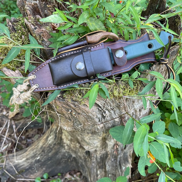 Benchmade 162 Bushcrafter Custom Bushcraft Sheath - Etsy