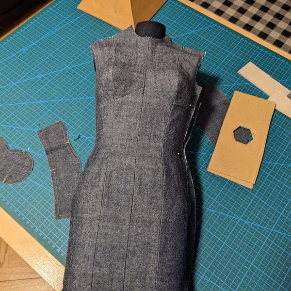 PDF: Make a Half Scale Dress Form With This Pattern - Etsy