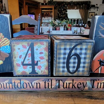 Happy Birthday Sign Word Blocks - Etsy