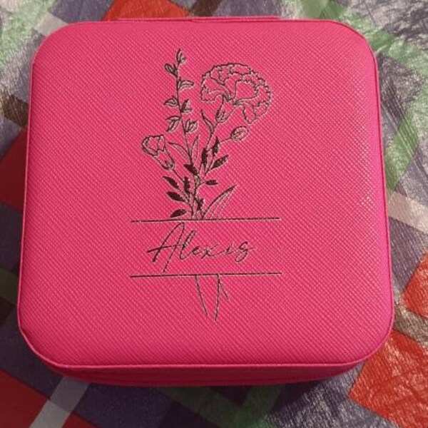 Flower Bouquet Jewelry Box, Mother's Ay Gifts, Gift for Her ...