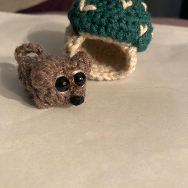 Mouse House Crochet Amigurumi Pattern - Etsy