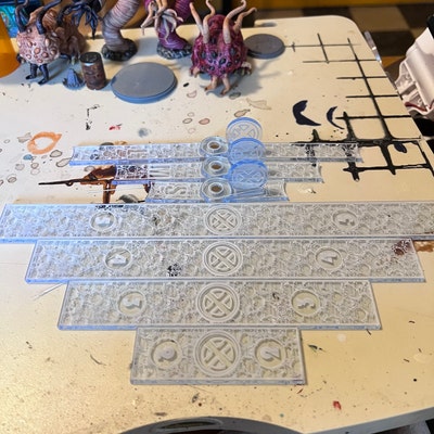 Battletech Movement Dice With Collector Tin ... Track Modifiers ...