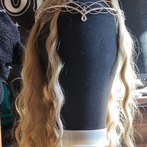 Simple Silver Plated Circlet Tiara Bridesmaid Medieval - Etsy