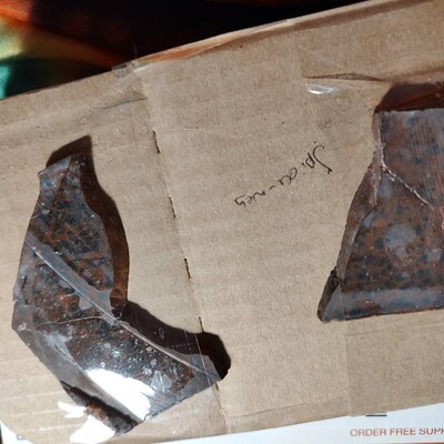 Red Lightning Moss Agate Unpolished Lapidary Slab Rough Slice 129 Grams ...